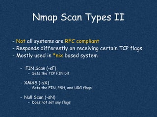 Recon with Nmap | PPTX