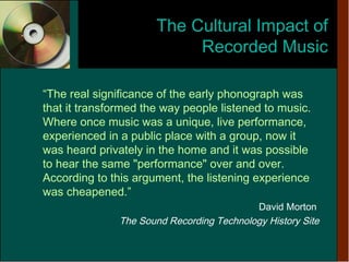 Audio Record History | PPT