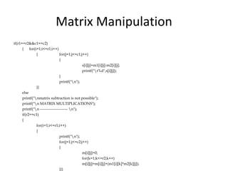 C PROGRAMS - SARASWATHI RAMALINGAM | PPTX