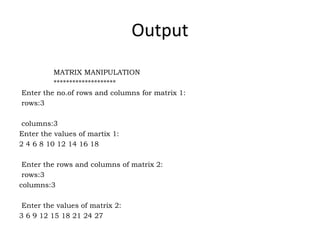 C PROGRAMS - SARASWATHI RAMALINGAM | PPTX
