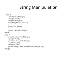 C PROGRAMS - SARASWATHI RAMALINGAM | PPTX