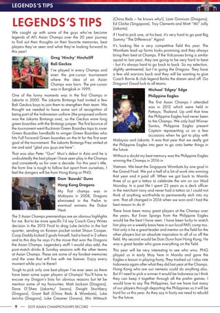 AFL Asian Championships 2019 Footy Record | PDF
