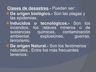 Recordamos los desastres naturales | PPT
