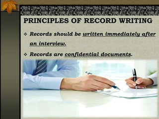 Record and Report | PPSX