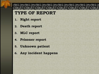 Record and Report | PPSX
