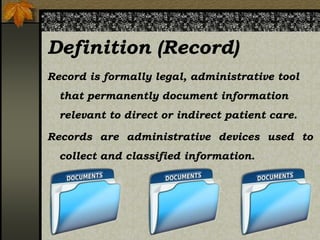 Record and Report | PPSX