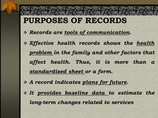 Record and Report | PPSX