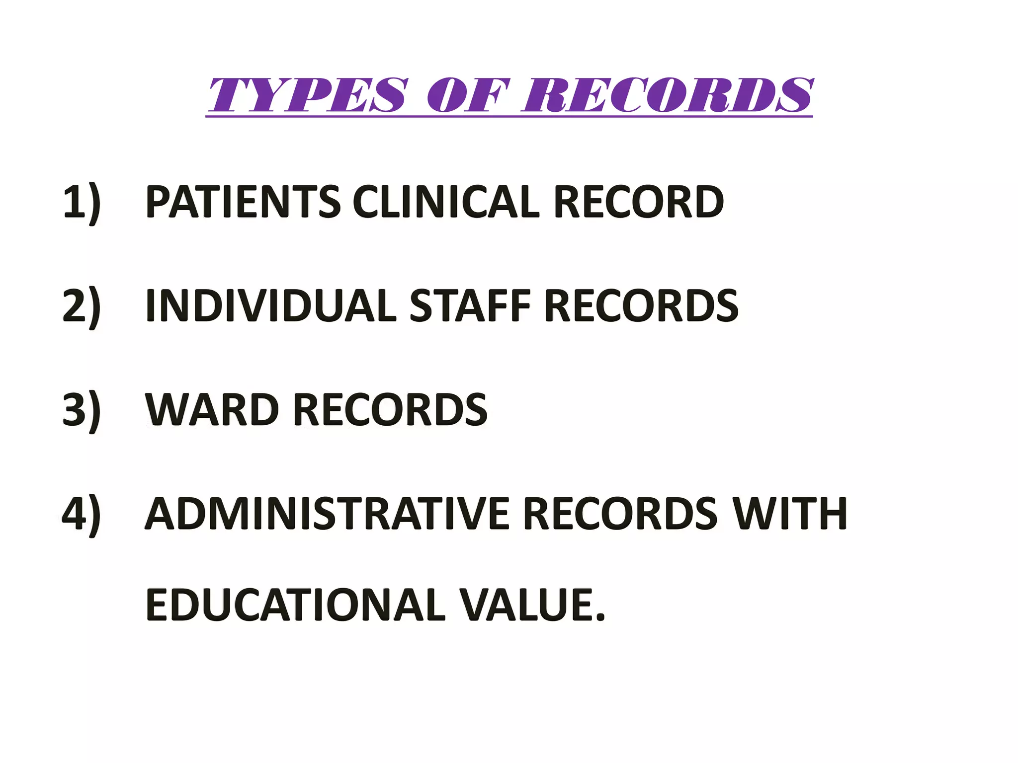 Records and reports | PDF