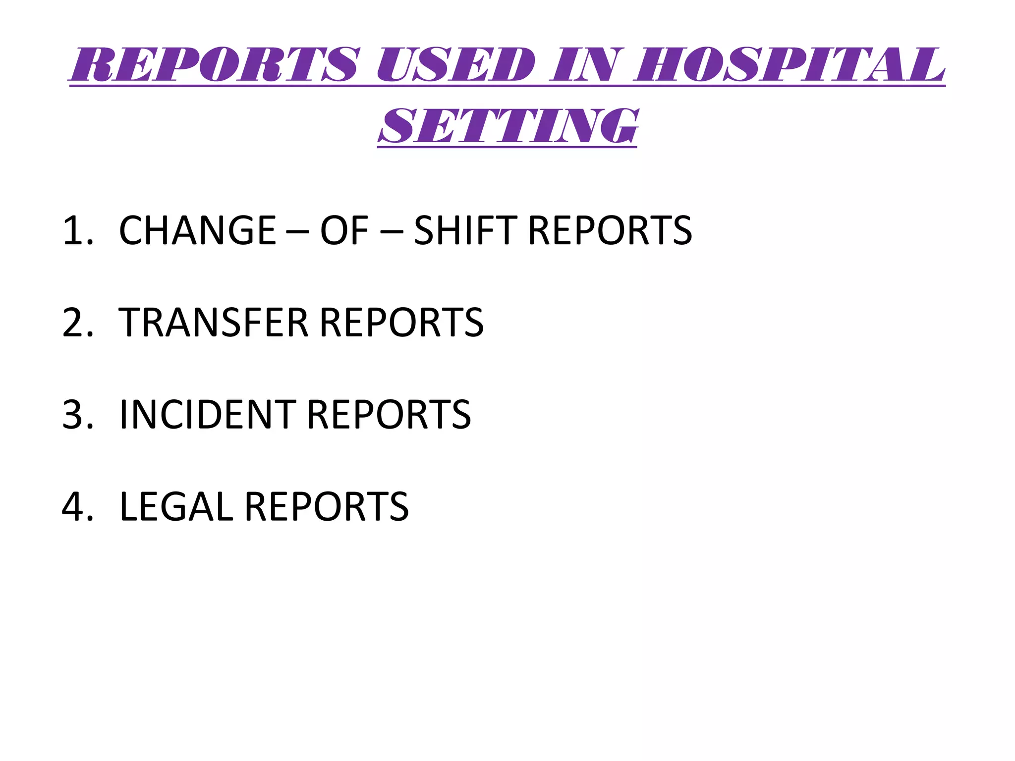 Records and reports | PDF