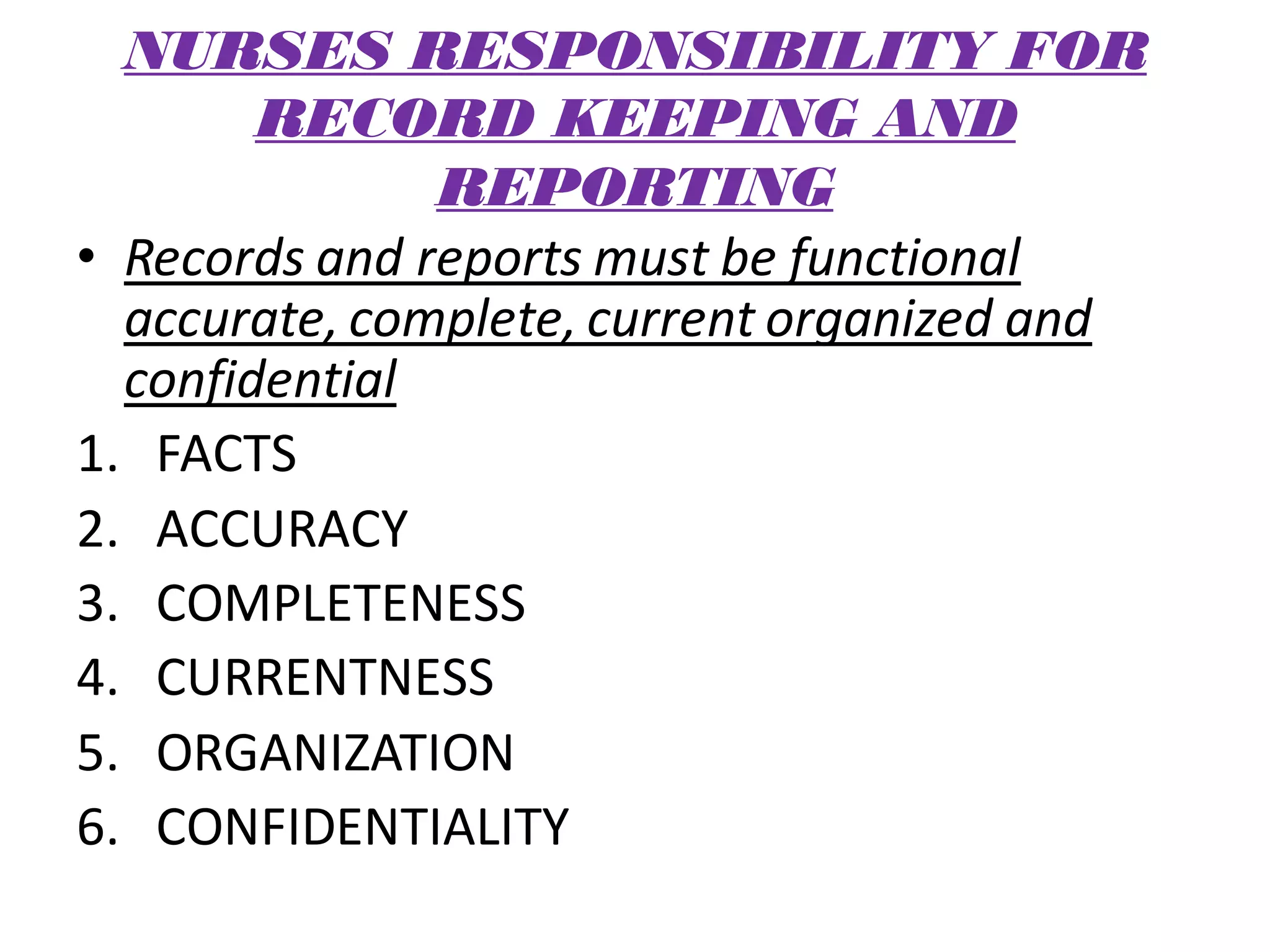 Records and reports | PDF