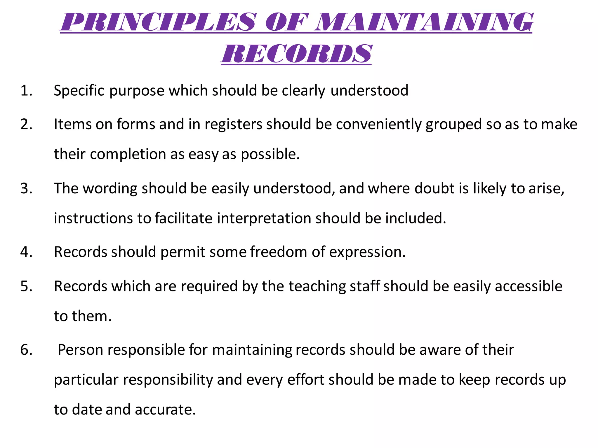 Records and reports | PDF