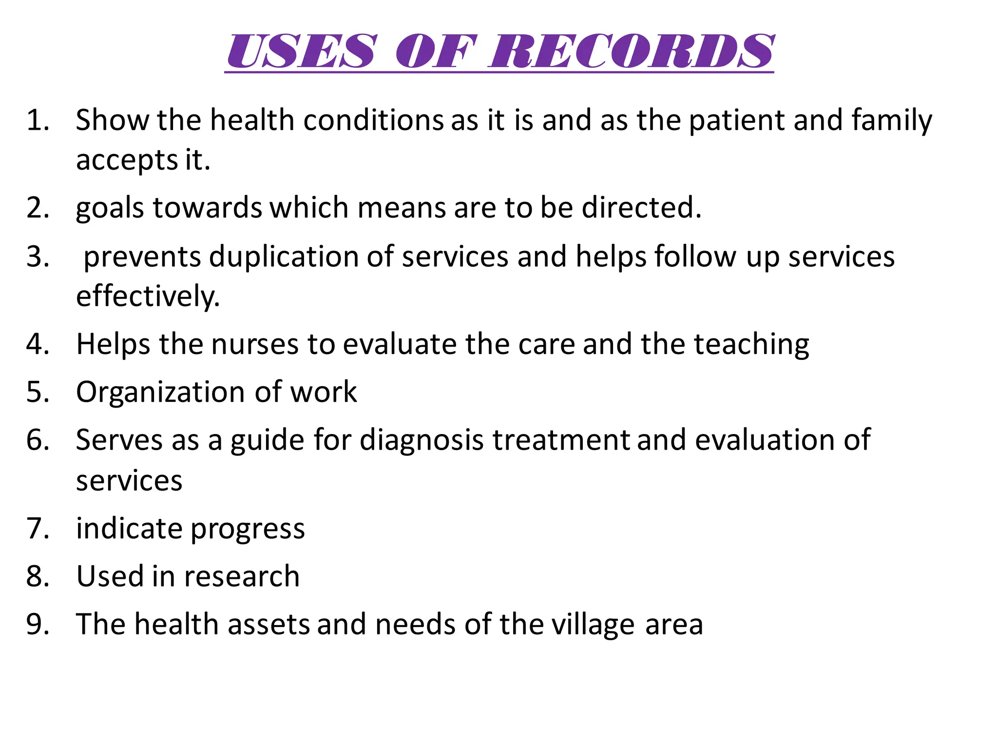 Records and reports | PDF