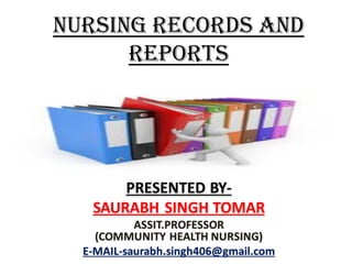 Records and reports | PDF