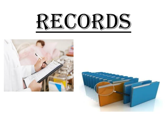 Records and reports | PDF