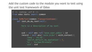 Record Automated Integration Tests through the UI | PDF