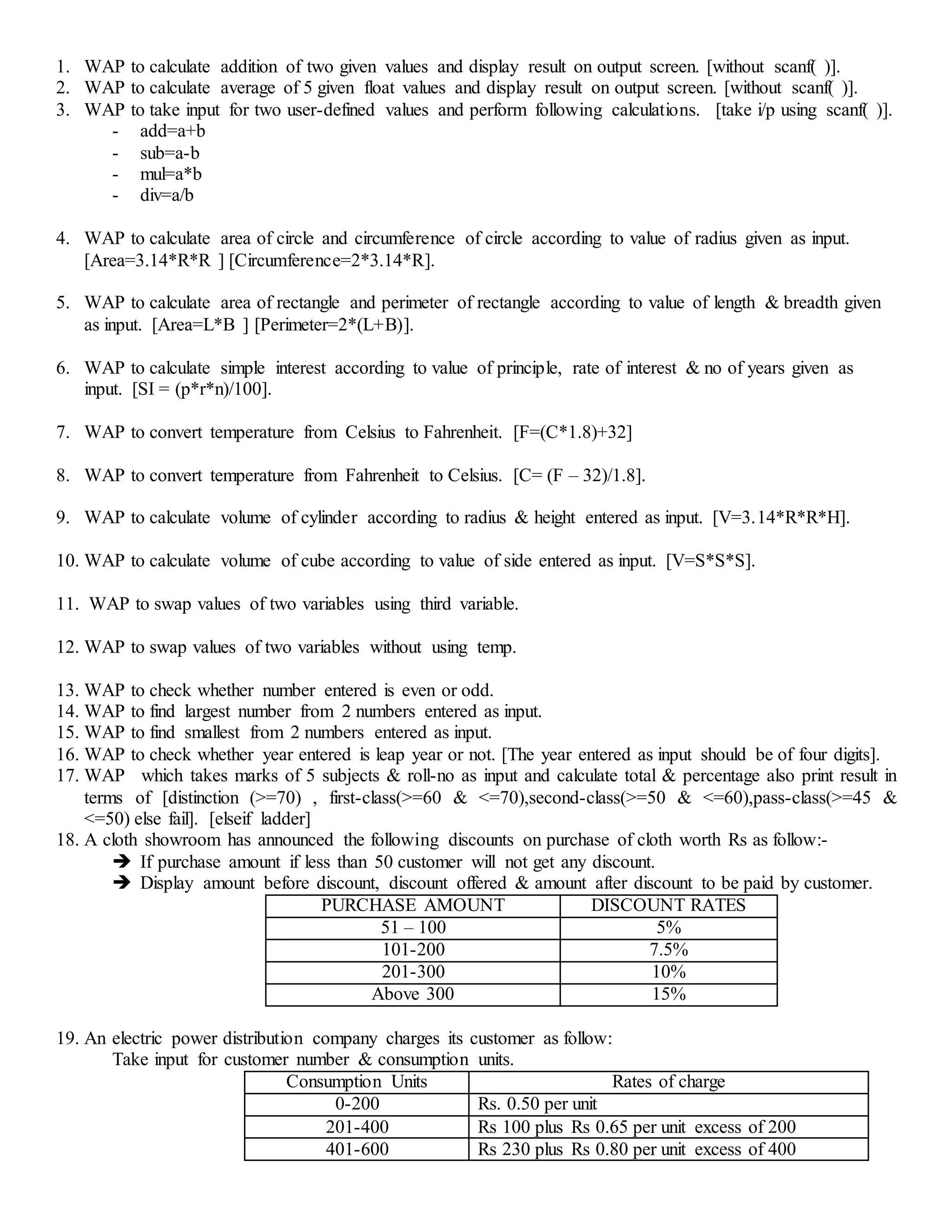 C Language Programing Pdf