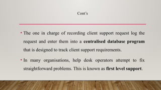 to determine Record Client Support Requirements.pptx