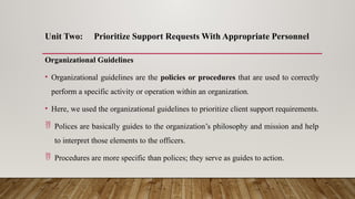 to determine Record Client Support Requirements.pptx