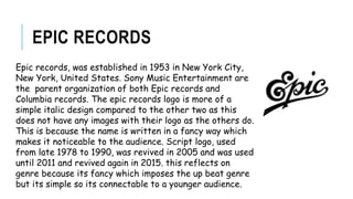 Record company logo’s and design | PPT