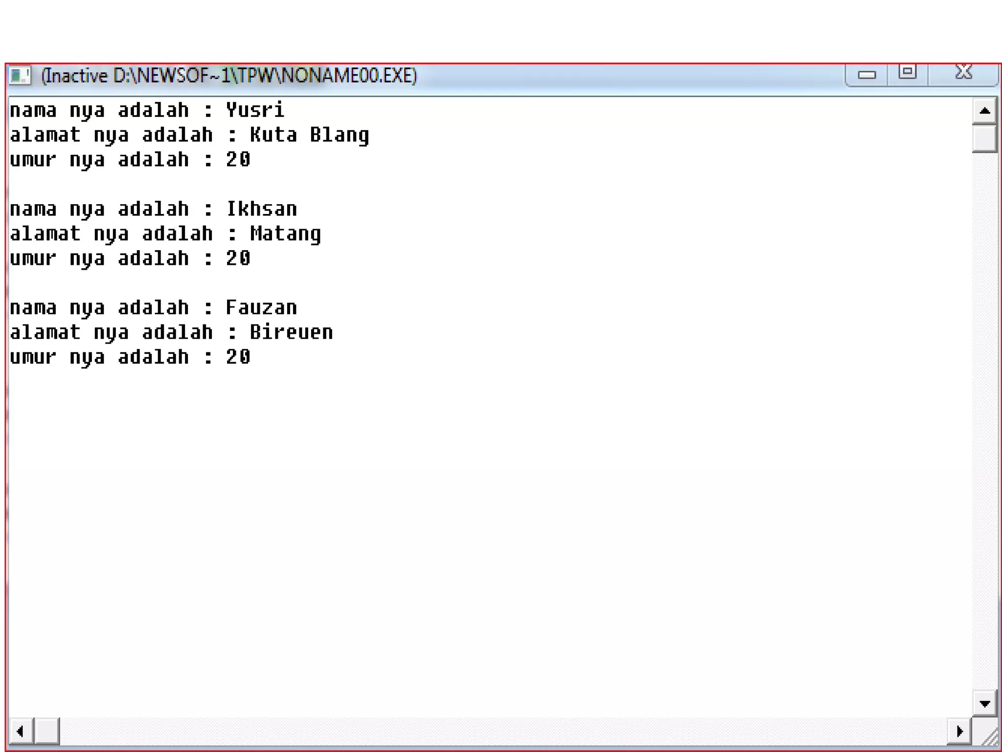 Record dan array | PPTX