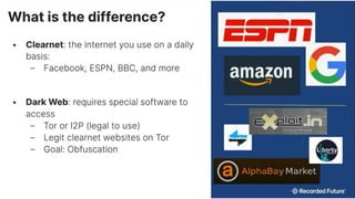 GDG Cloud Southlake 32: Kyle Hettinger: Demystifying the Dark Web | PPT