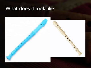 Recorder - An Introduction | PPT