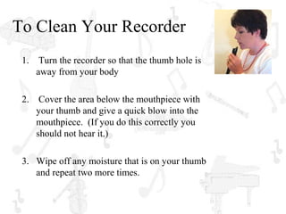 Recorder lesson | PPT