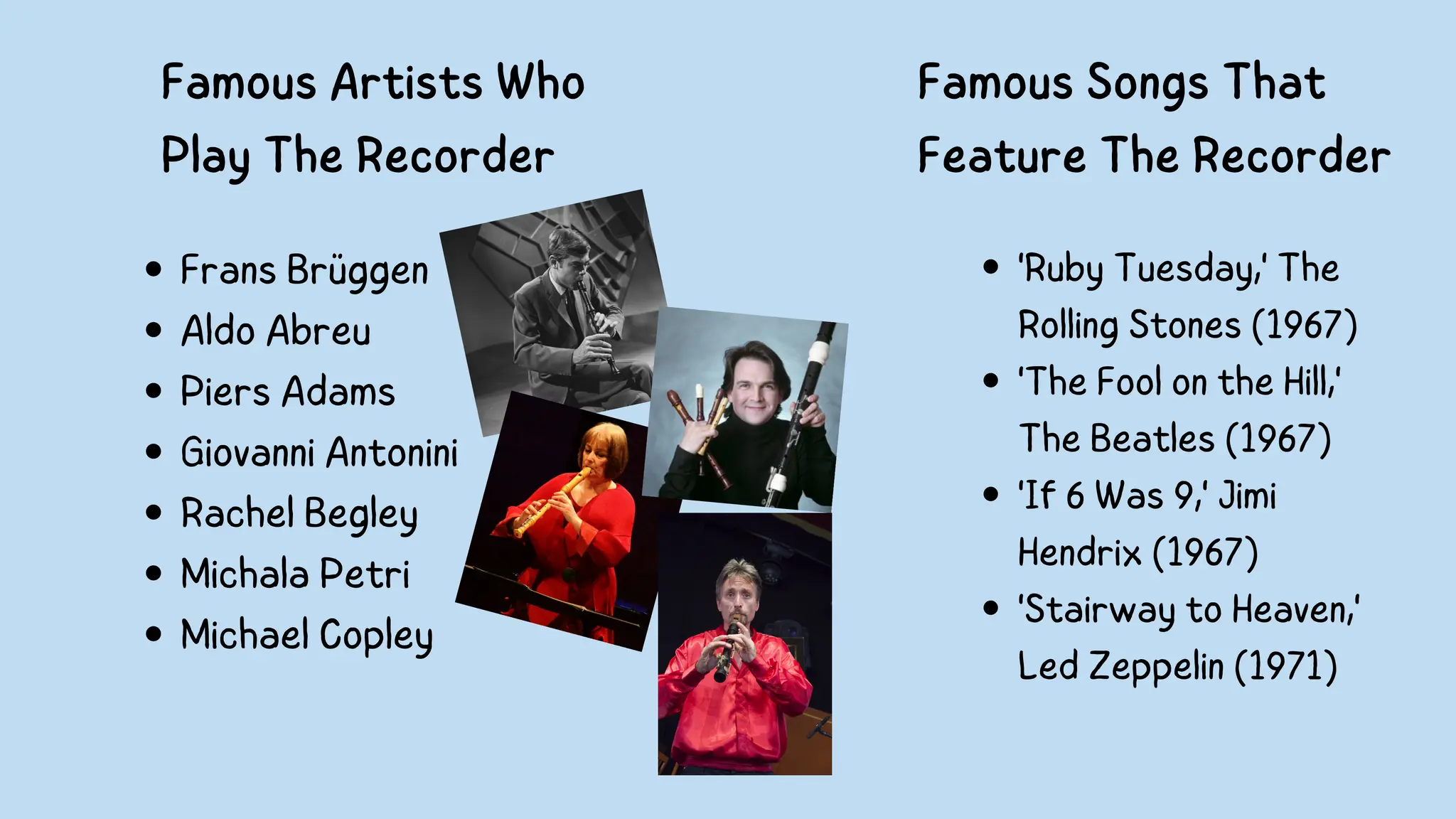 School Presentation for Music- All about Recorders | PDF