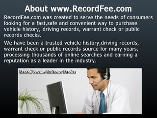 Record fee.com
