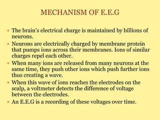 Recording brain activity | PPTX