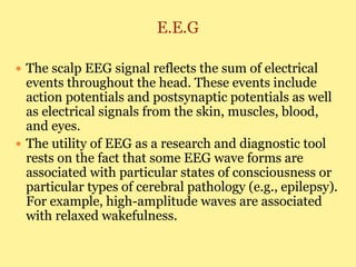 Recording brain activity | PPTX