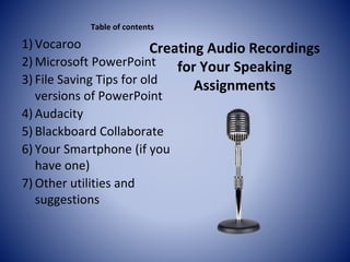 Recording methods | PPTX | Digital Audio | Computer Software and ...
