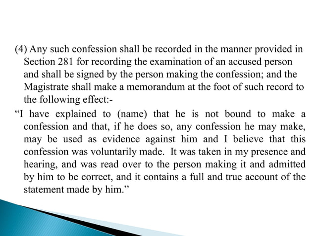 Recording of Statements of Suspects | PDF