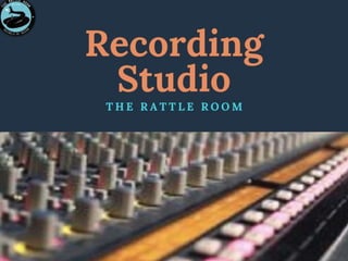 Recording studio | PPTX