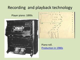 Recording Technology | PPTX