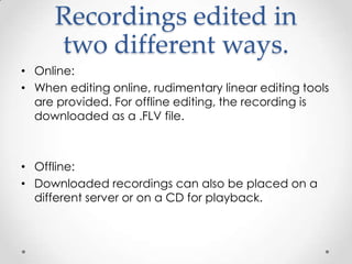 Recording your lync & connect meeting | PPT