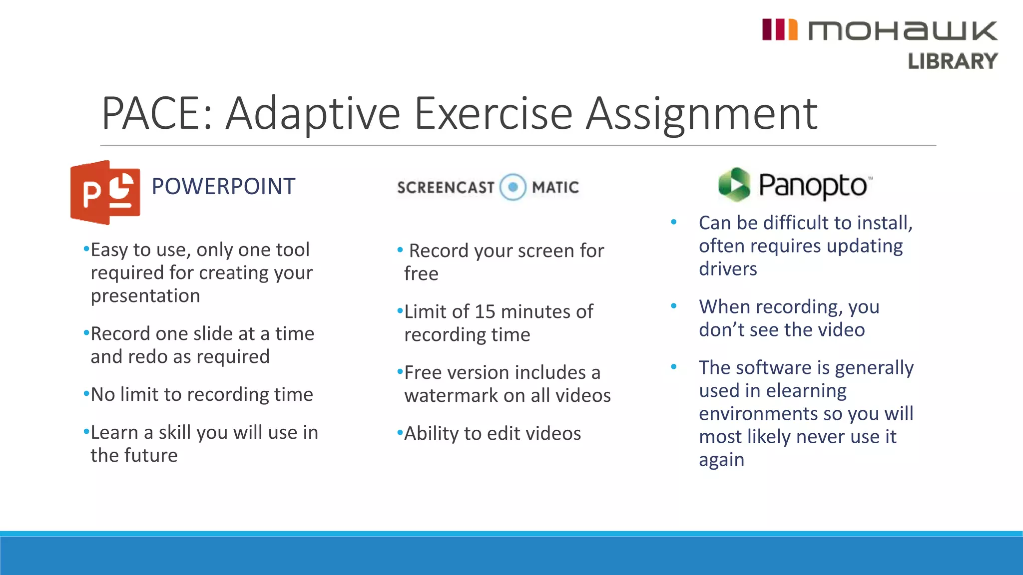 Recording Your PowerPoint Presentations - PACE | PPT