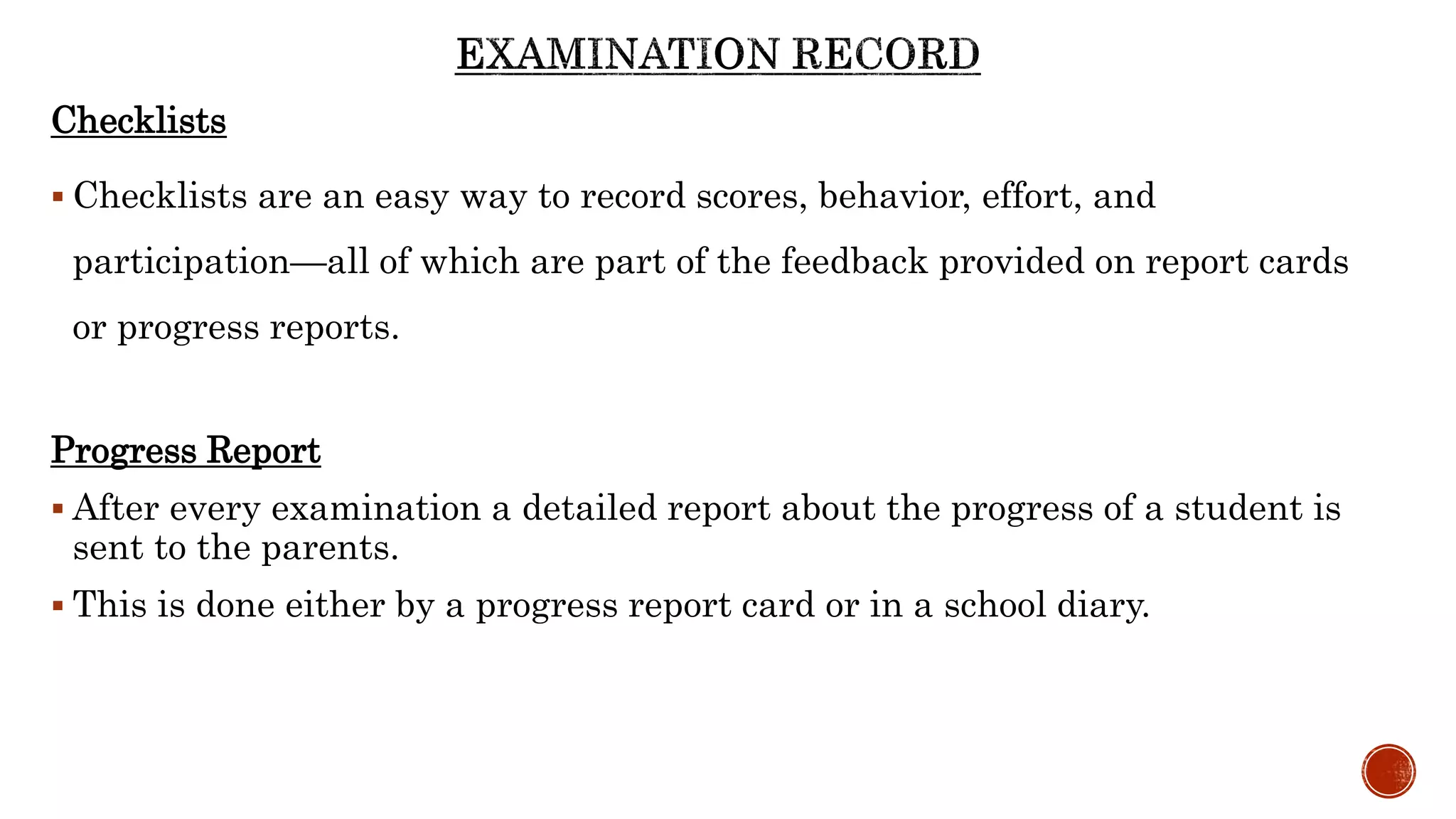 Record Keeping in the School | PPTX