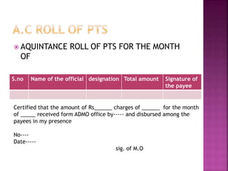 Record keeping.pptx In hospital setups details | PPTX