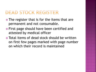 Record keeping.pptx In hospital setups details | PPTX