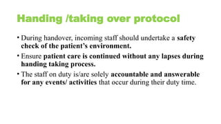 record keeping and handing taking over.pptx