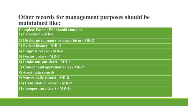 record keeping and handing taking over.pptx