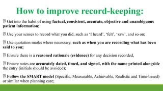 record keeping and handing taking over.pptx