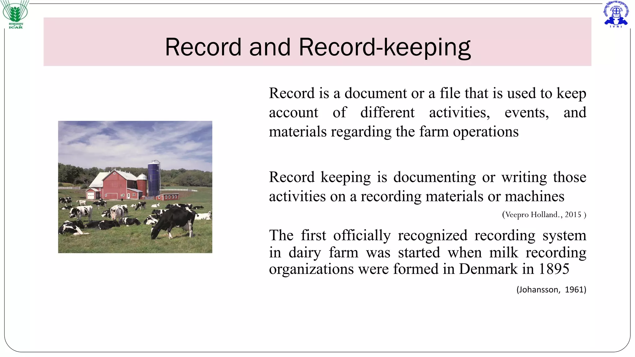 Record keeping in dairy farm management.pdf