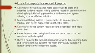 Record keeping in operation theater | PPTX