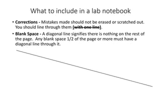 Record keeping and lab notebooks | PPTX | Scrapbooking | Arts and Crafts