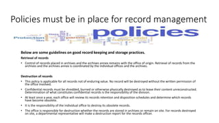 Health and Safety record keeping system | PPTX