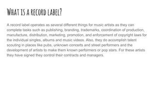 Record label | PPT