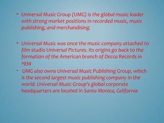 Record label Analysis- Interscope | PPT