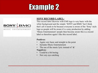 Record label anaylsis | PPTX